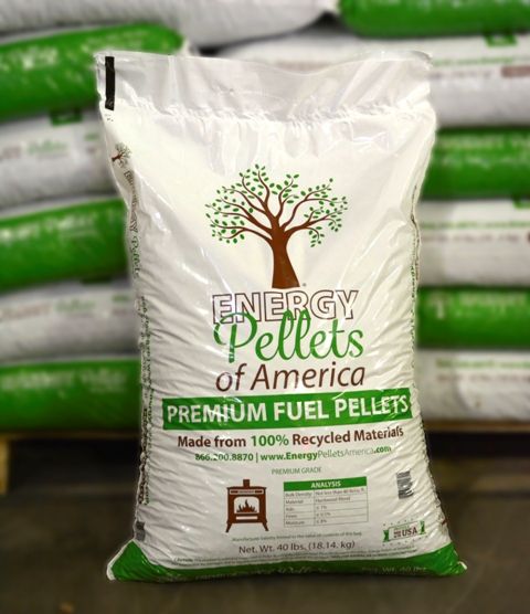 40 lb Bag Fuel Pellets | Energy Pellets of America | Wood Pellets