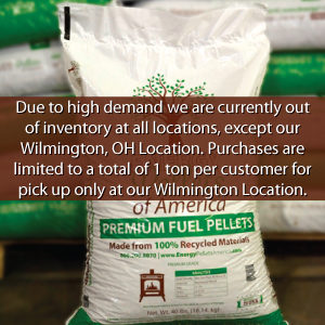 1 Ton Pallet Fuel Pellets | Energy Pellets of America | Fuel Pellets